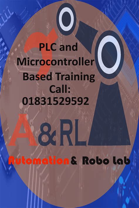 plc and microcontroller based automation and robo lab