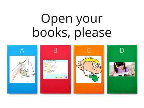 Classroom Language Quiz