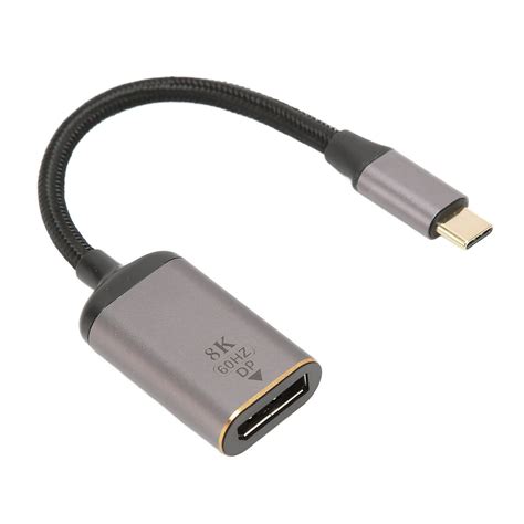Adaptador Tipo Cto Dp Usb C A Displayport Adaptador Usb Cto Dp Adaptador Usbc Macho A Dp Hembra
