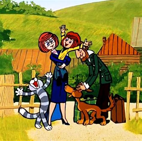 Картинки трое из простоквашино 69 фото