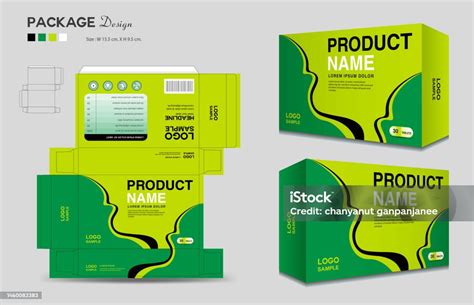 화장품 상자 디자인 의료 패키지 디자인 서식 파일 보충제 상자 포장 디자인 라벨 디자인 의료 라벨 포장 창의적인 아이디어 벡터 상자 개요 3d 상자 현실적인 모형 벡터