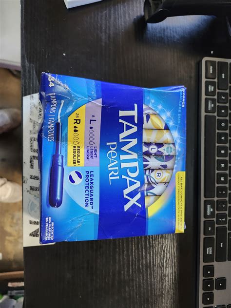 Tampax Pearl Tampons Lightregular Absorbency With Leakguard Braid Duo Pack Unscented 34