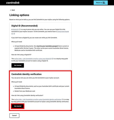 Mygov Help Link Centrelink To Mygov Using Centrelink Identity