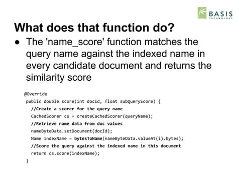 Simple Fuzzy Name Matching In Elasticsearch Graham Morehead Ppt