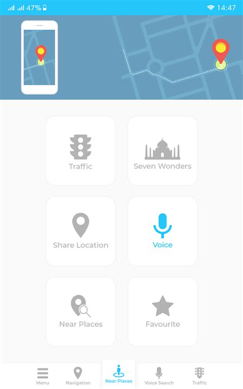 Gps Navigation App Ui On Behance