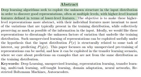 Archived Post Deep Learning Of Representations For Unsupervised And