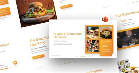 Презентация ресторана быстрого питания Шаблоны презентаций Включая быстрое питание и ресторан