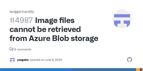 Image Files Cannot Be Retrieved From Azure Blob Storage · Issue 4987