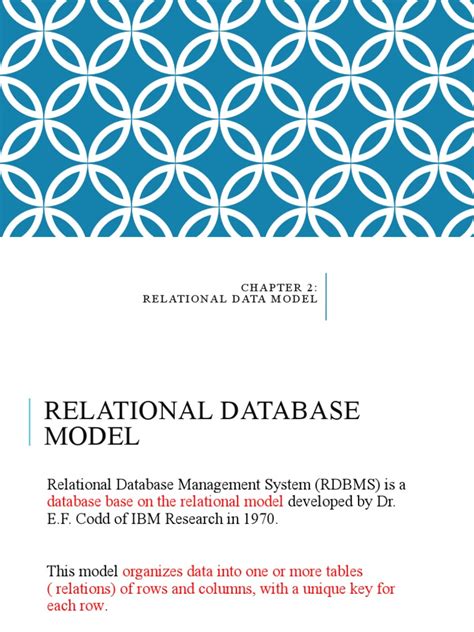 relational data model rdm pdf relational database relational model