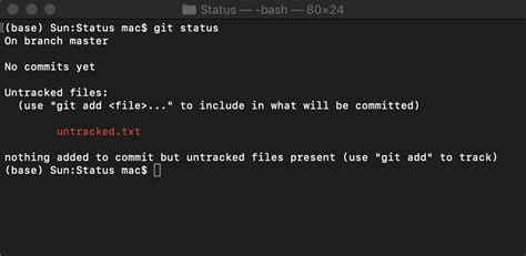 Git Status Gonnabe