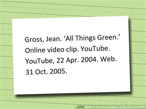 How To Cite Social Media Using MLA And APA Steps