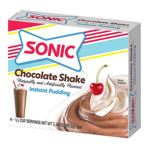 Sonic Shake Pudding The Jel Sert Company
