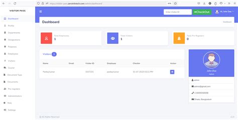 Appointment Booking And Visitor Gate Pass System With Live Photo Capture