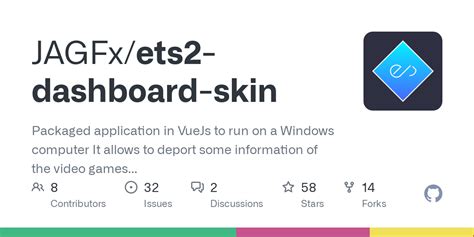 GitHub JAGFx Ets Dashboard Skin Packaged Application In VueJs To Run On A Windows Computer