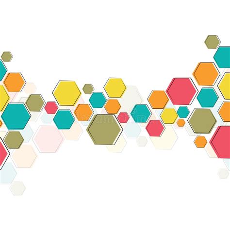 Color Molecular Structure Stock Vector Illustration Of Product 63780003