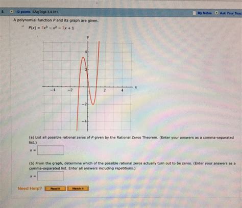 Solved 5 0 42 Points Saigtrig4 3 4 011 My Notes Ask Your