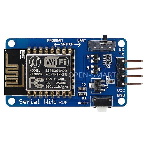 Open Smart Esp8266 Esp12 Esp 12 12e Module Série Wifi Carte Adaptateur émetteur Récepteur Sans