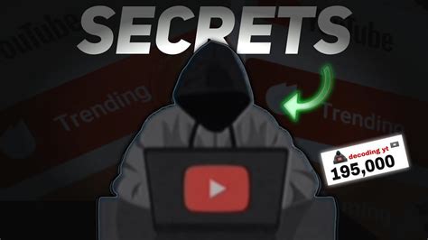 Decodingyt Groth Secret 😲 Beat The Youtube Algorithm Youtube