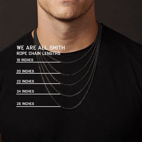 Necklace Size Chart For Men Women Complete Guide 51 Off