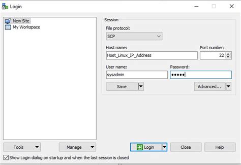 使用 Winscp 将文件和文件夹从 Windows 传输到 Linux Linuxstory 使用 Winscp 将文件和文件夹从 Windows 传输到 Linux Linuxstory