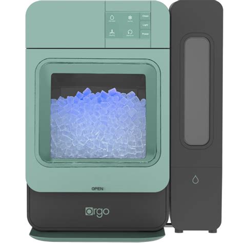 Orgo Sonic Countertop Ice Maker 33 Lbs “capacity” Nugget Ice Maker Stainless Steel Sage