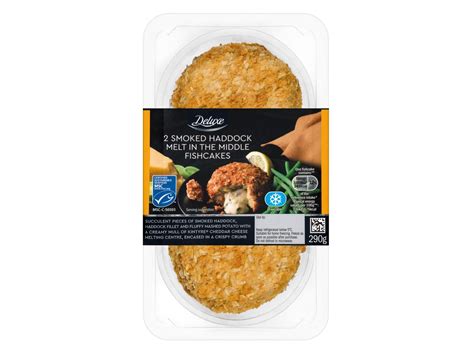 Deluxe Smoked Haddock MIM Fishcakes LIDL