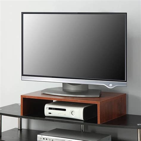 خرید و قیمت میز لپ تاپ و مانیتور ام دی اف درجه 1 گردویی از غرفه چیگو