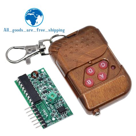 Modulo Ricevitore 315mhz Con Radiocomando 4 Canali Per Arduino