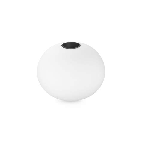 Glo Ball Opal Diffuser Black Base Flos Usa