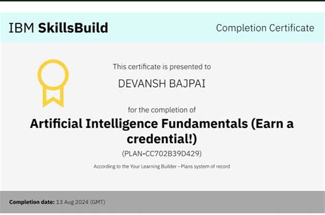 Ibm Ai Devansh Bajpai