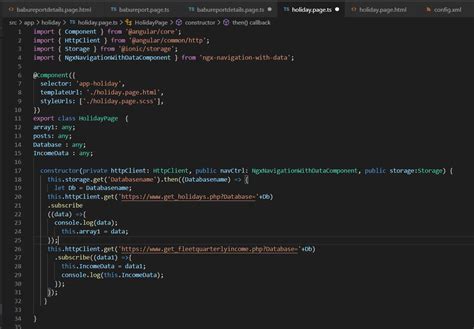 Ionic App Some Pages Are Working And Some Pages Are Not Working In Android Device Ionic