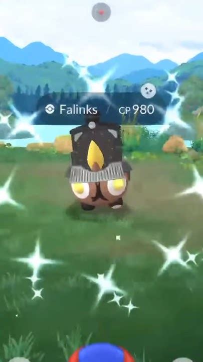 New Shiny Costume Train Falinks Caught In Pokemon Go Shorts Pokemon