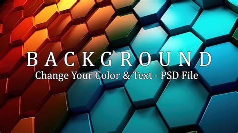 Premium Psd Luxury Abstract Hexagon Background Generative Ai