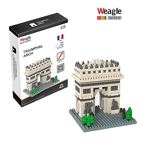 WEAGLE MINI BLOCKS ARC DE TRIOMPHE BUILLING BLOCK SET 495PCS GTIN