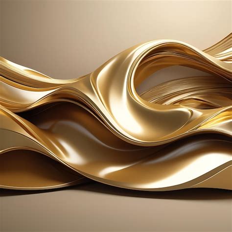 추상 금 배경 프리미엄 Ai 생성 벡터
