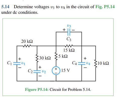 514 Determine Voltages V1 To V4 In The Studyx