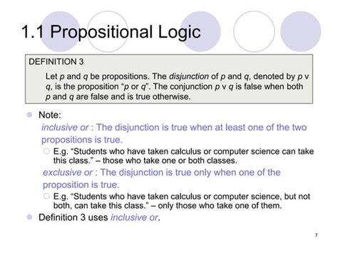 Chapter 1 The Foundations Logic And Proofs Ppt