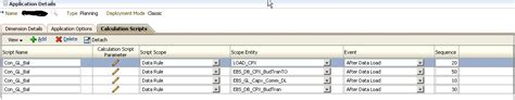 Only Hyperion Oracle Hyperion Epm Blog Calling Calculation Script