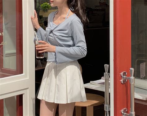 리리앤코 멜시드 스판 골지 홀터나시 꼬임 볼레로 티셔츠 세트 봄 신상 자체제작 봄룩 데일리룩 데이트룩 출근룩 오피스룩 하객룩