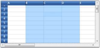 Selection In WPF GridControl Syncfusion