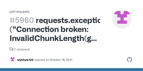 Requests Exceptions ChunkedEncodingError Connection Broken