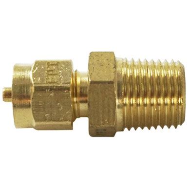 Tphd Brass Straight Air Line Fitting 5 32 X 1 8 Inch 4 State Trucks