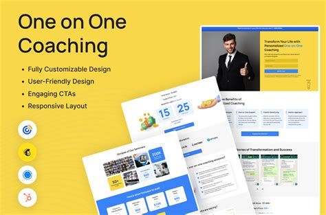 One On One Session Landingpage Templates