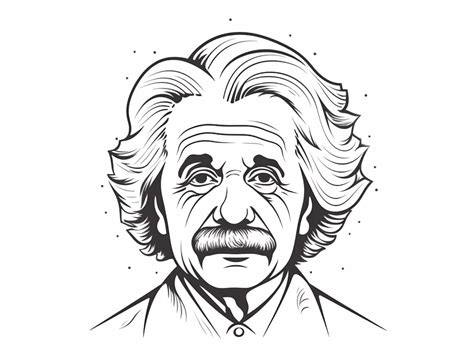 Brainy Einstein Coloring Coloring Page