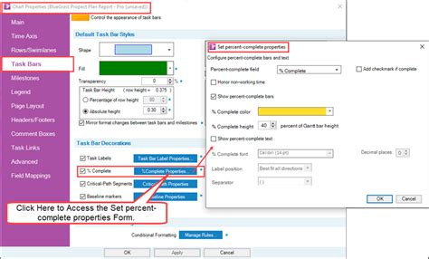 Task Bars Tab For Version 7 2 OnePager Documentation