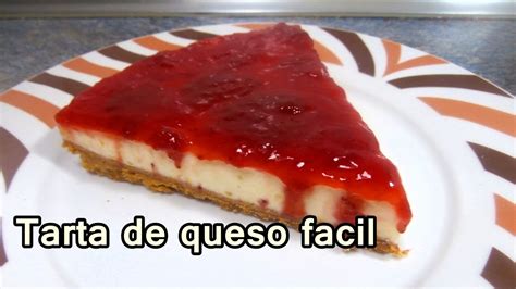 Tarta De Queso Philadelphia Sin Horno Recetas De Postres Faciles Y