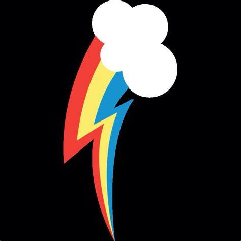 Rainbow Dash Cutiemark Vector By Uliks Uliks Rainbow Dash Cutie Mark