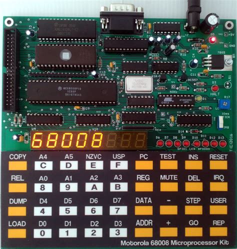 Build Your Own 68008 Microprocessor Kit