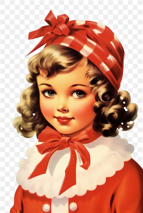 Retro Girl Png Images Free Photos Png Stickers Wallpapers