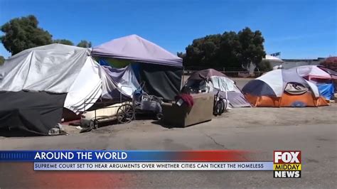 Supreme Court Hears Arguments Over Ticketing Homeless People Wfxb